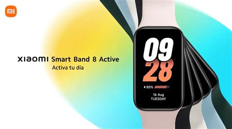 Ejercítate con la nueva Xiaomi Smart Band Active T