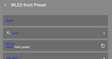 Wled Preset Effects In Home Assistant Automations 20245 Third Party Integrations Home