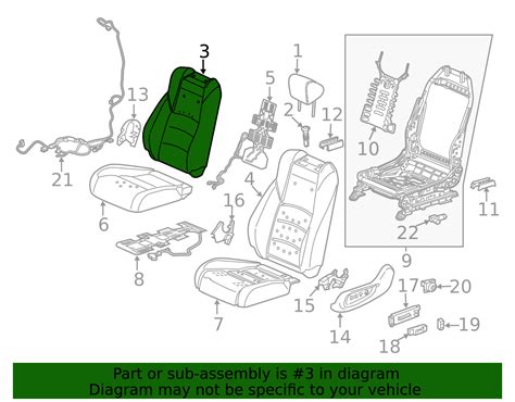 81521 Tvc L12za Cover L Front Seat Back Trim Nh836l Leather