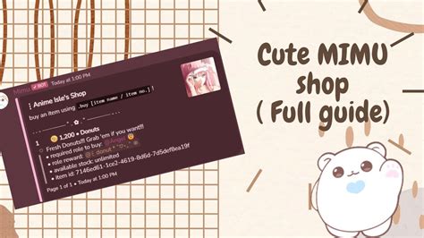 ˚ ༘♡ ⋆｡˚ Set Up Cute Mimu Shopcurrency Full Guide Youtube