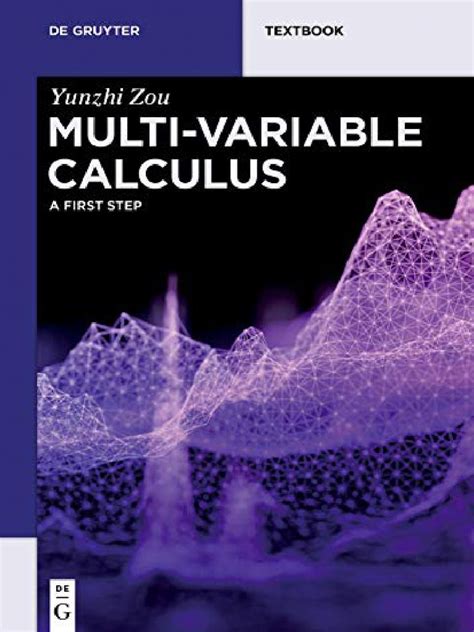 Multi Variable Calculus A First Step Pdf Download Free Pdf