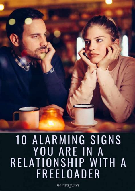 10 Alarming Signs You Are In A Relationship With A Freeloader