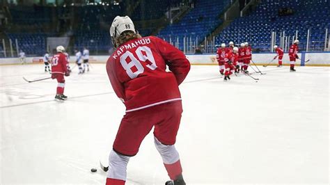 6 Foot 11 250lb Hockey Phenom Dwarfs 16 Year Old Opponents