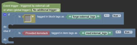 how to make a tag mcreator