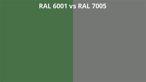 Ral 6001 Vs 7005 Ral Colour Chart Uk