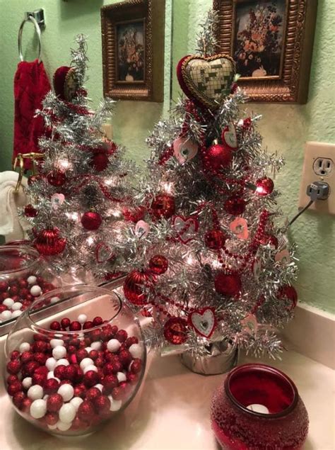 Pin By Mel Scifi On A Tree For ALL Seasons Valentine Tree Christmas Bedroom Valentines Party