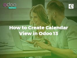 How To Create Calendar View In Odoo