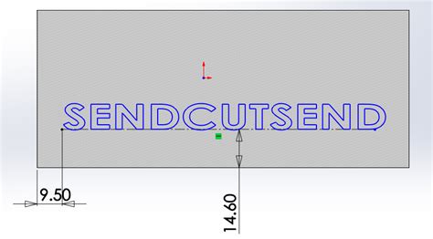 How To Create Text In Solidworks Sendcutsend