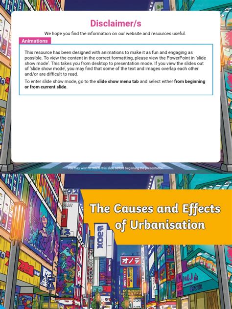 The Effects Of Urbanisation Powerpoint Pdf