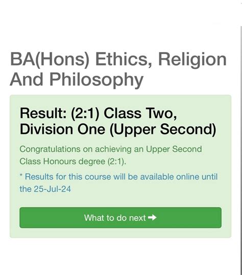 I Am Delighted To Announce I Have Been Awarded An Upper Second Class Honours Degree 2 1 In