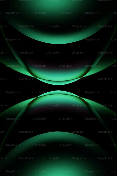 원이 있는 검은색과 녹색 배경 사진 Unsplash의 추상적인 이미지