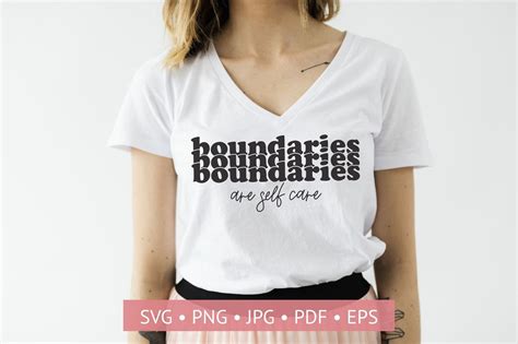 Mental Health Svg Boundaries Svg Boundaries Self Care Svg
