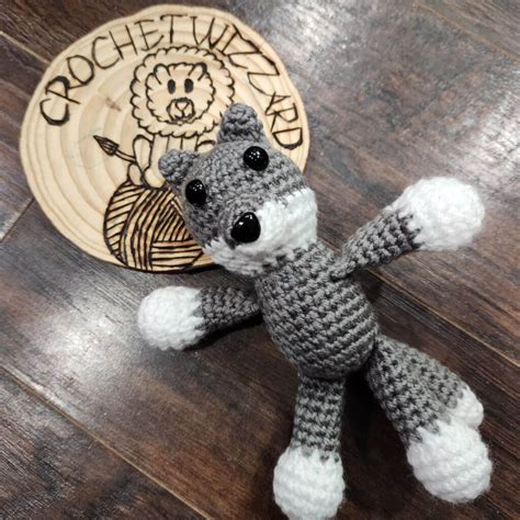 Winter The Wolf Free Crochet Wolf Crochetwizzard