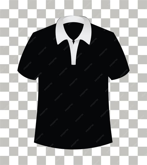 Vector De Plantilla De Camiseta De Cuello Vector Premium
