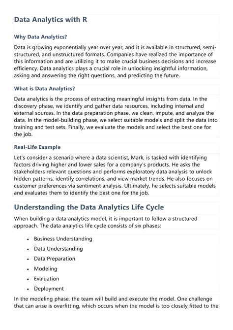 Solution Data Analytics With R Studypool