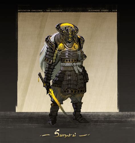 Alexandre Coadou The Sogunate Character Design Challenge