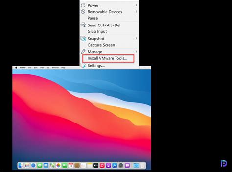 Install VMware Tools On MacOS Big Sur
