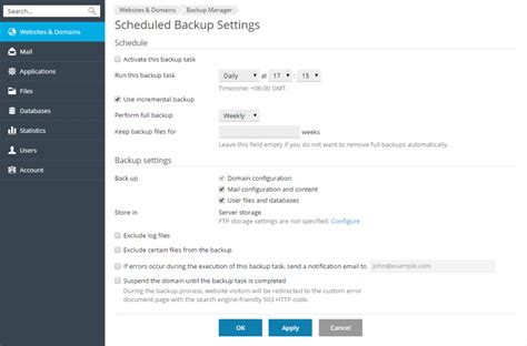 Schedule Backups In Plesk Panel NO 1 Popular Guide