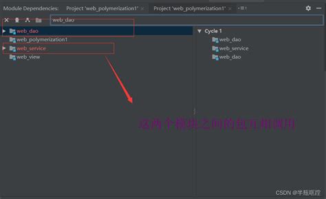 包之间相互依赖报错annotation Processing Is Not Supported For Module Cycles Csdn博客