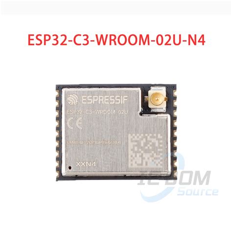 Esp32 C3 Wroom 02u N4 Mô đun Không Dây 2 4ghz Wifi Bluetooth Ble5 0 Shopee Việt Nam