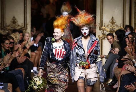 Westwood Goes Back To Her Dyed Roots The Independent The Independent