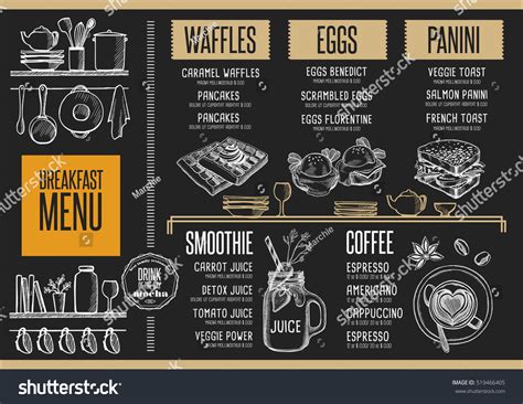 Waffle Menu