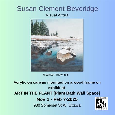Susan Clément Beveridge Visual Artist