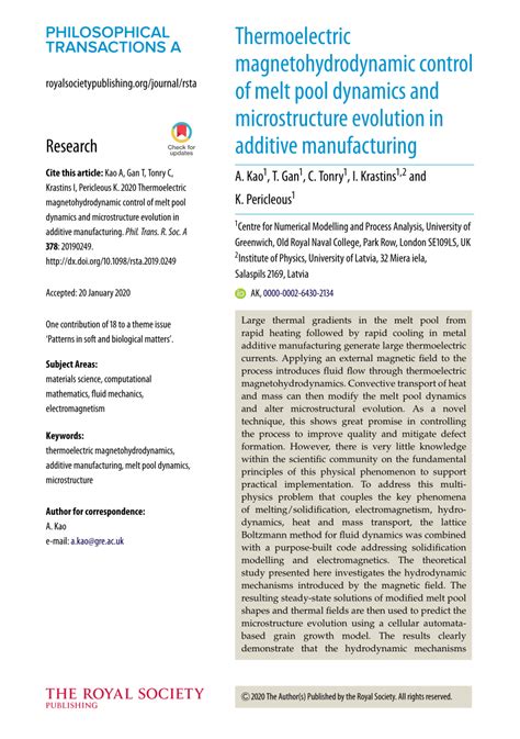 Thermoelectric Magnetohydrodynamic Control Of Melt Pool Dynamics And Microstructure Evolution In