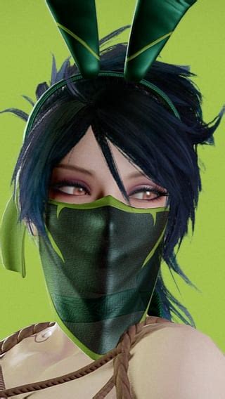 League Of Legends Battle Bunny Akali Rlolsexy3dmodel