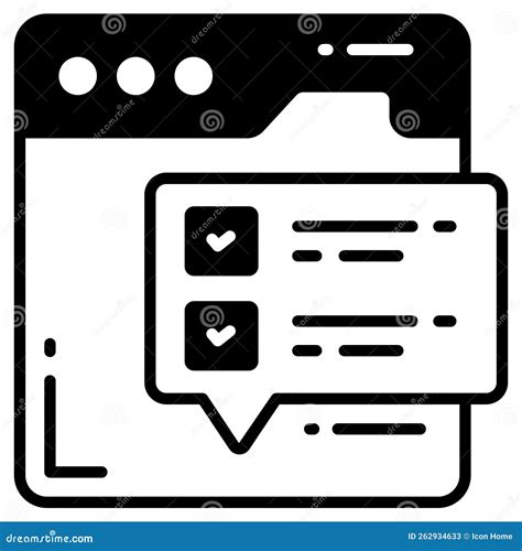 Web Feedback Icon Survey And Feedback Modern Vector Illustration Stock Vector Illustration