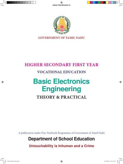 11th Basic Electronics Engineering Pdf