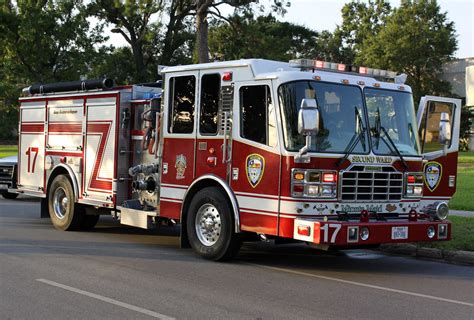 Houston Texas Fire Department Engine 17 Ferrara Fire Apparatus A