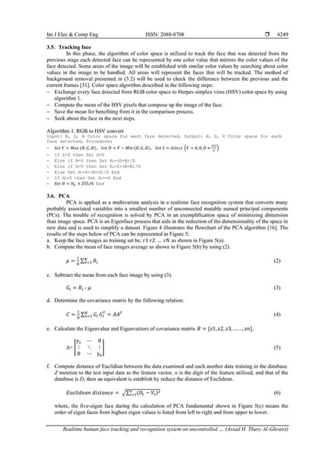 Realtime Human Face Tracking And Recognition System On Uncontrolled Environment Pdf