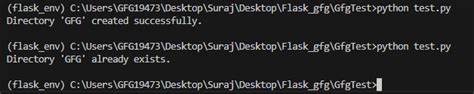Create A Directory In Python Geeksforgeeks