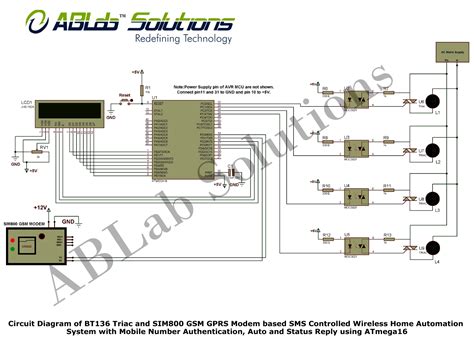 Triac Bt136 Circuit Diagram
