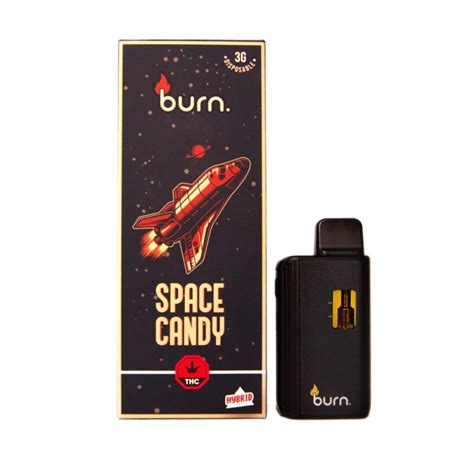 Burn 3 Gram Disposable Space Candy Hybrid Crazycannabis Online