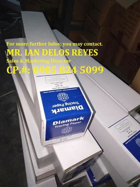 Branded Papers Tracing Plotter Blueprint Mylar Consumables Computers And Tech Office And Business