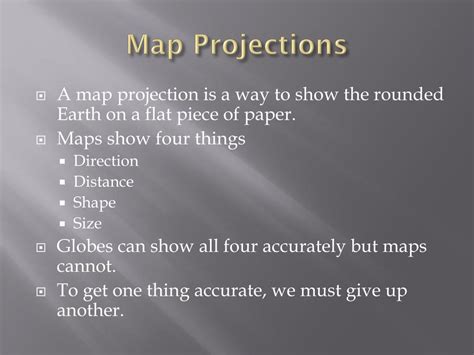 PPT Types Of Maps Map Projections PowerPoint Presentation ID 5828689