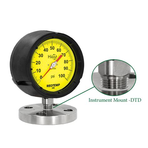 Threaded Flange Adapter Reotemp Instruments