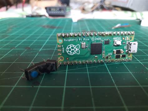 Simple Button Controlled Stepper Motor With Raspberry Pi Pico 6 Steps