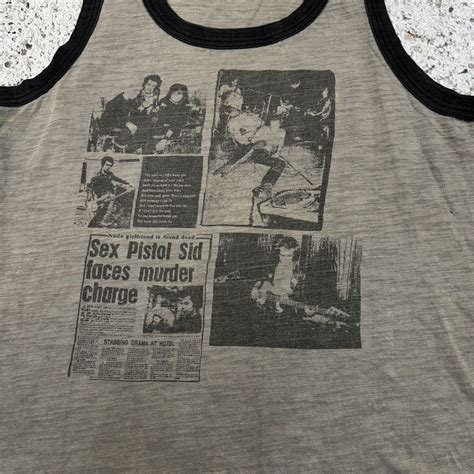 Faded Sex Pistols Murder Tank Top — Garment Trafficker