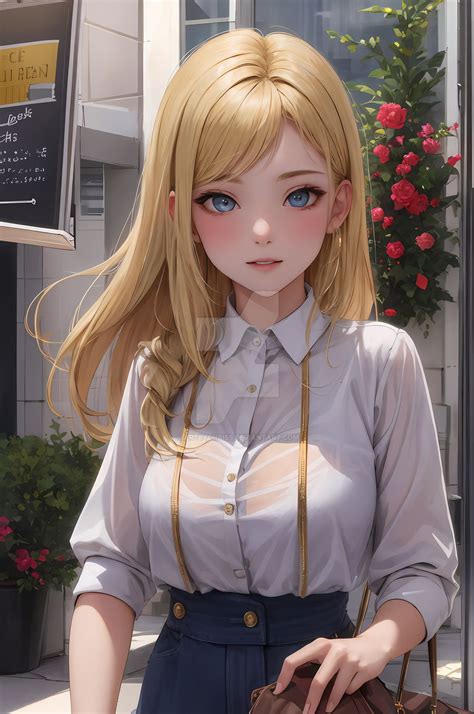 Cute Anime Girl By Artbychriss On Deviantart