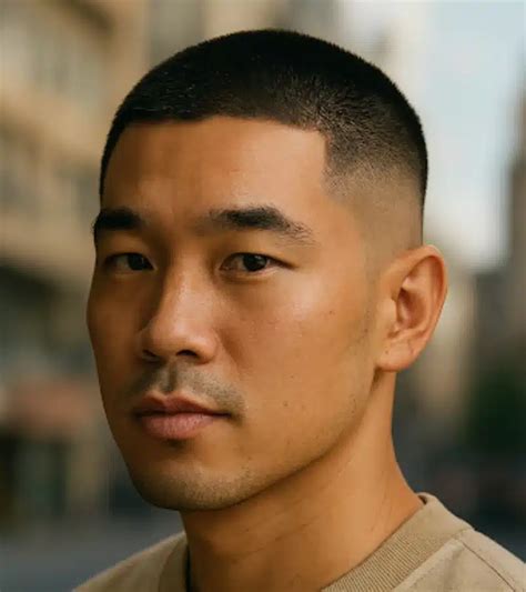 Asian Buzz Cut For Men Clean Bold And Easy Style