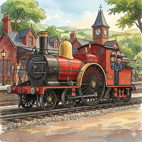 Victorian Era Steam Locomotive Inspired By Kodiboz On Deviantart