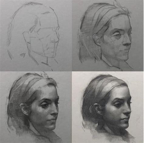 Only Six Steps To Exhibit Worthy Pencil Portraits Artofit