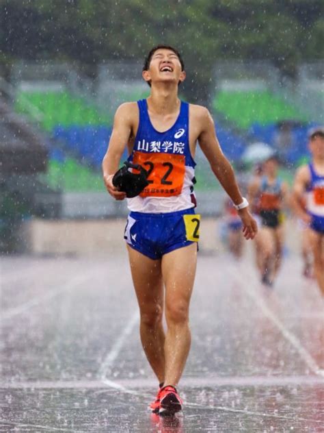 陸上・駅伝 男子10000m競歩は山梨学院大･鈴木勝治が大会新でv 日本学生個人選手権 4years 学生スポーツ