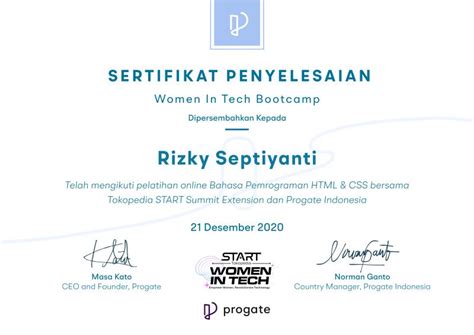 Rizky Septiyanti On Linkedin Progate Codingbootcamp Htmlcss