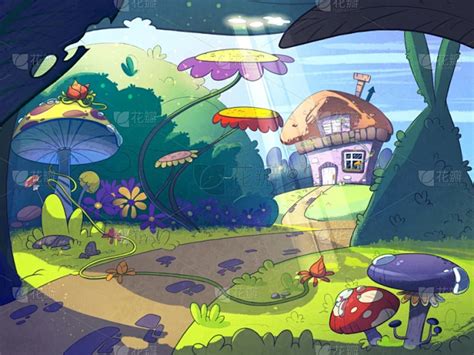 魔法森林童话家 花瓣网