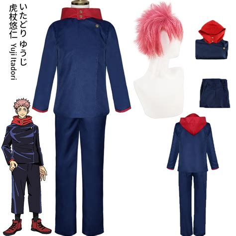 Anime Jujutsu Kaisen Itadori Yuji Cosplay Cosplay Costume Jacket