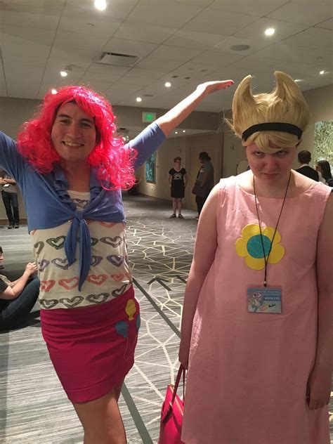 Pinkie Pie Trying To Make Mandy Smile By Galaxylollipop On Deviantart